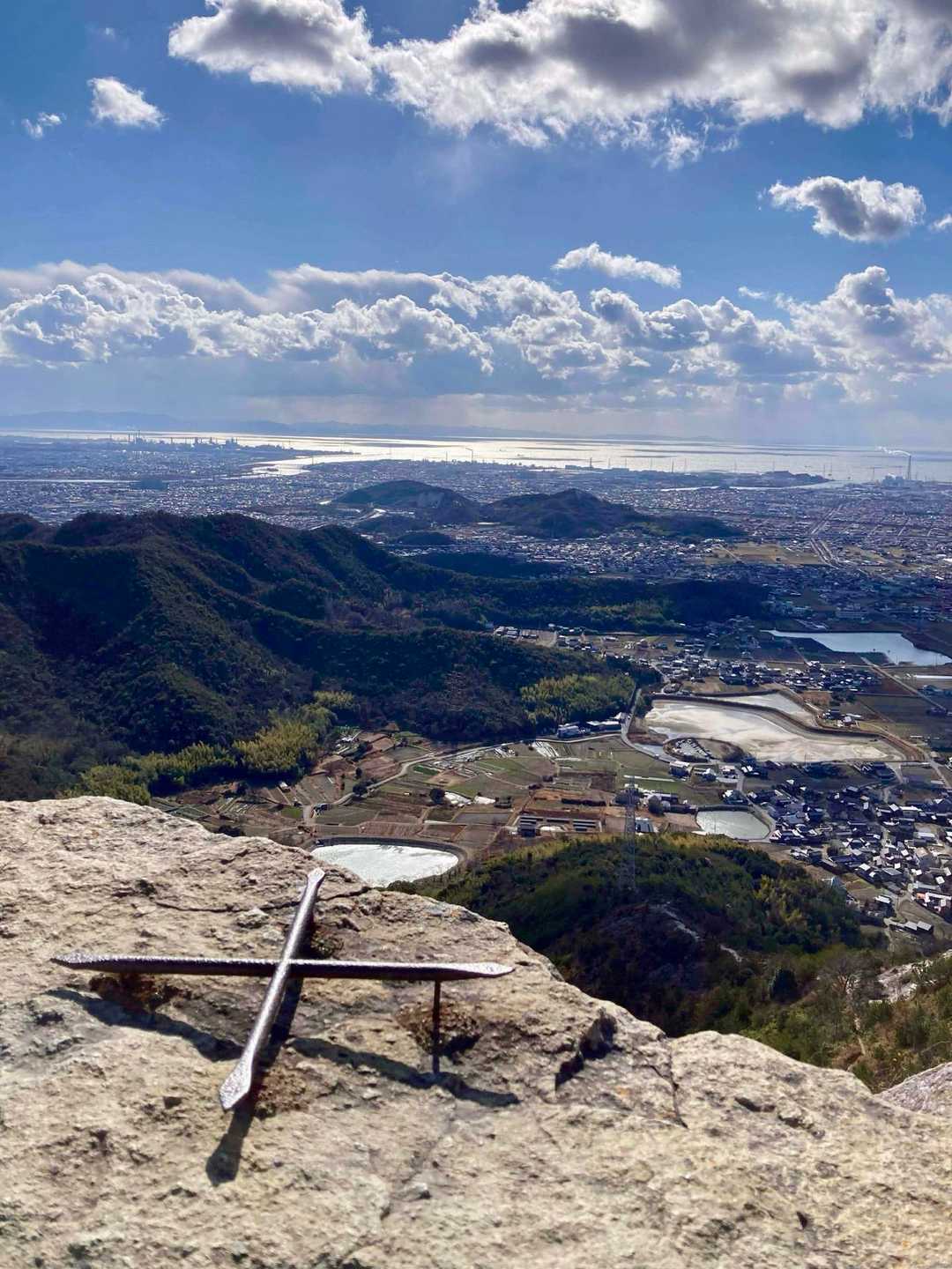 鹿島神社初詣からの播磨アルプス / iku araiさんの高御位山・播磨アルプスの活動データ | YAMAP / ヤマップ
