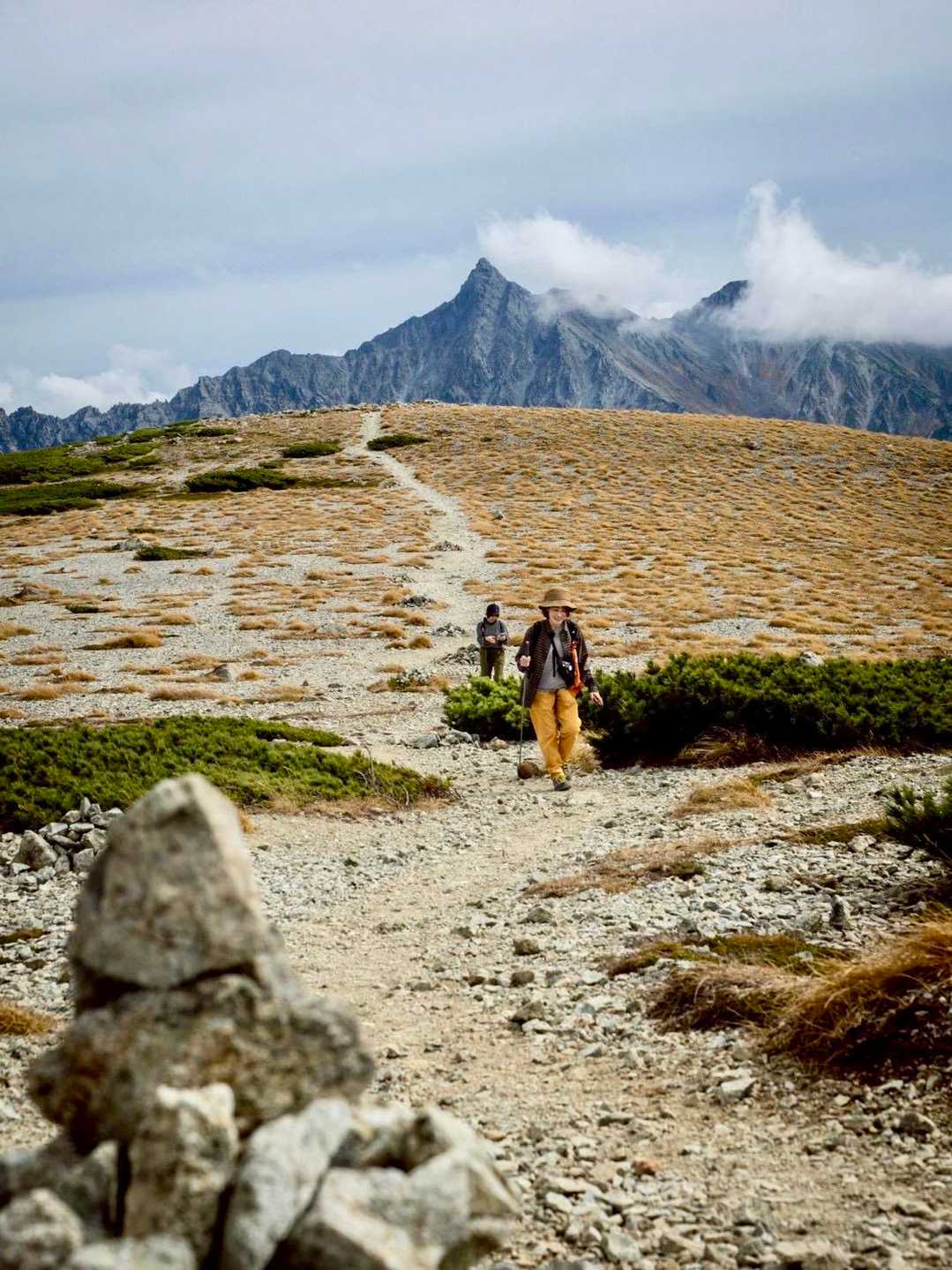 錦秋と滑走路 ️双六岳•弓折岳 / みのむしさんの槍ヶ岳・穂高岳・上高地の活動データ | YAMAP / ヤマップ