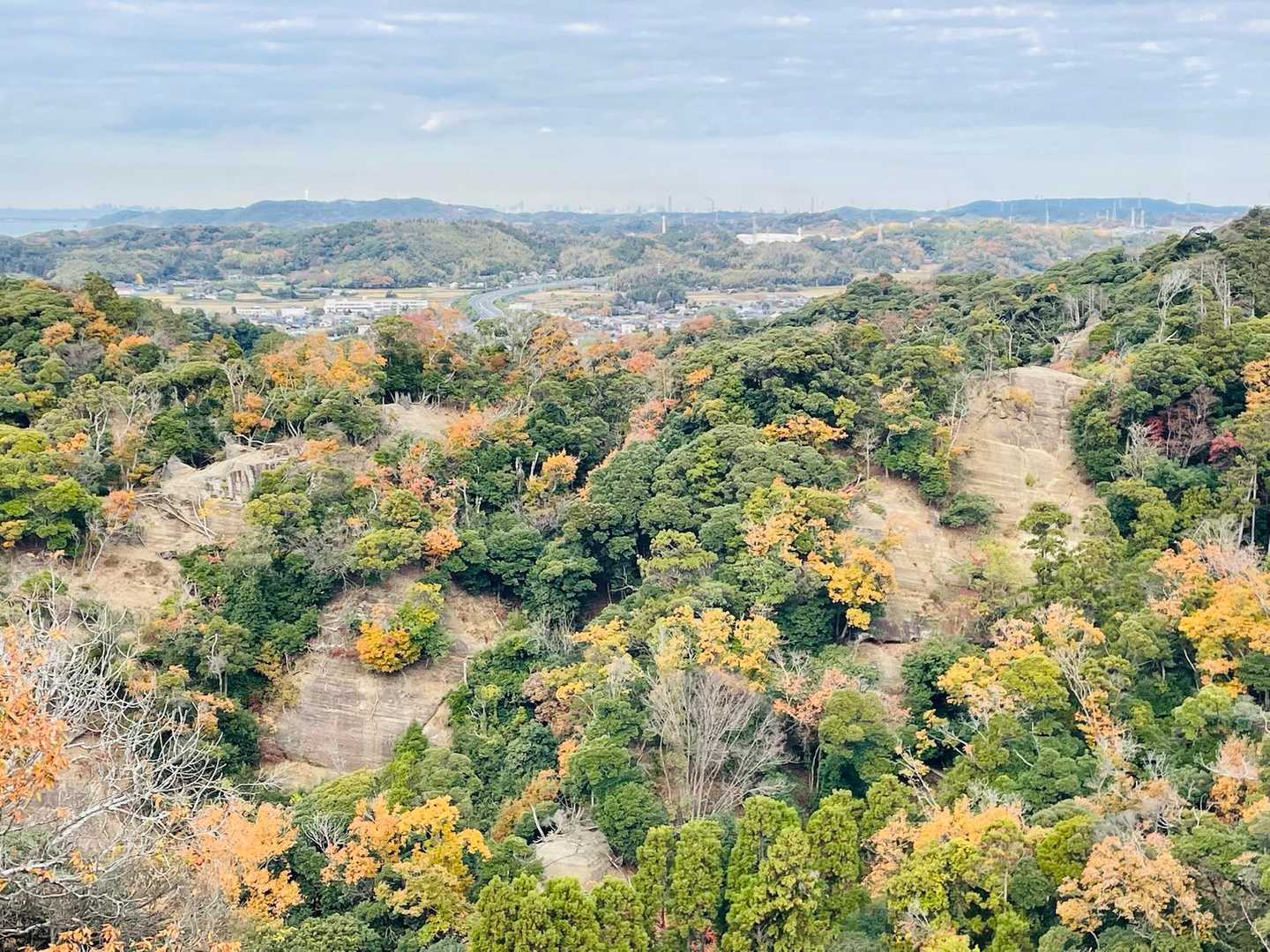 房総で紅葉山歩🍁天羽城山🥾 / SAKIさんの梨沢・七ツ釜渓谷の活動データ | YAMAP / ヤマップ