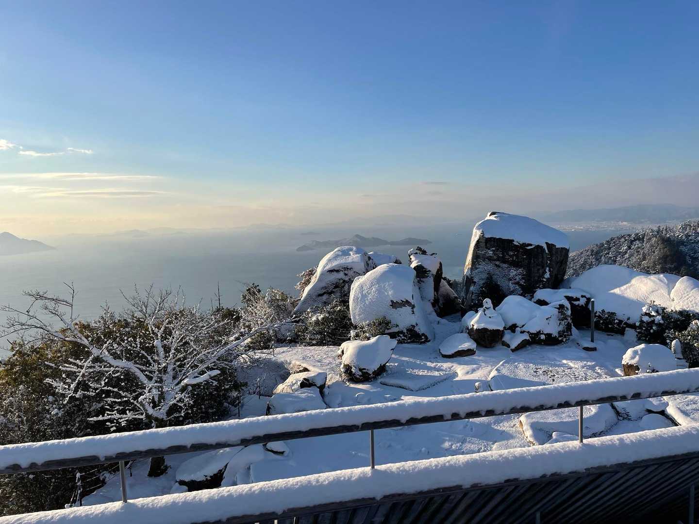 弥山・駒ヶ林・三剣山 今年初登り / kenkenさんの宮島（厳島）・弥山の活動データ | YAMAP / ヤマップ