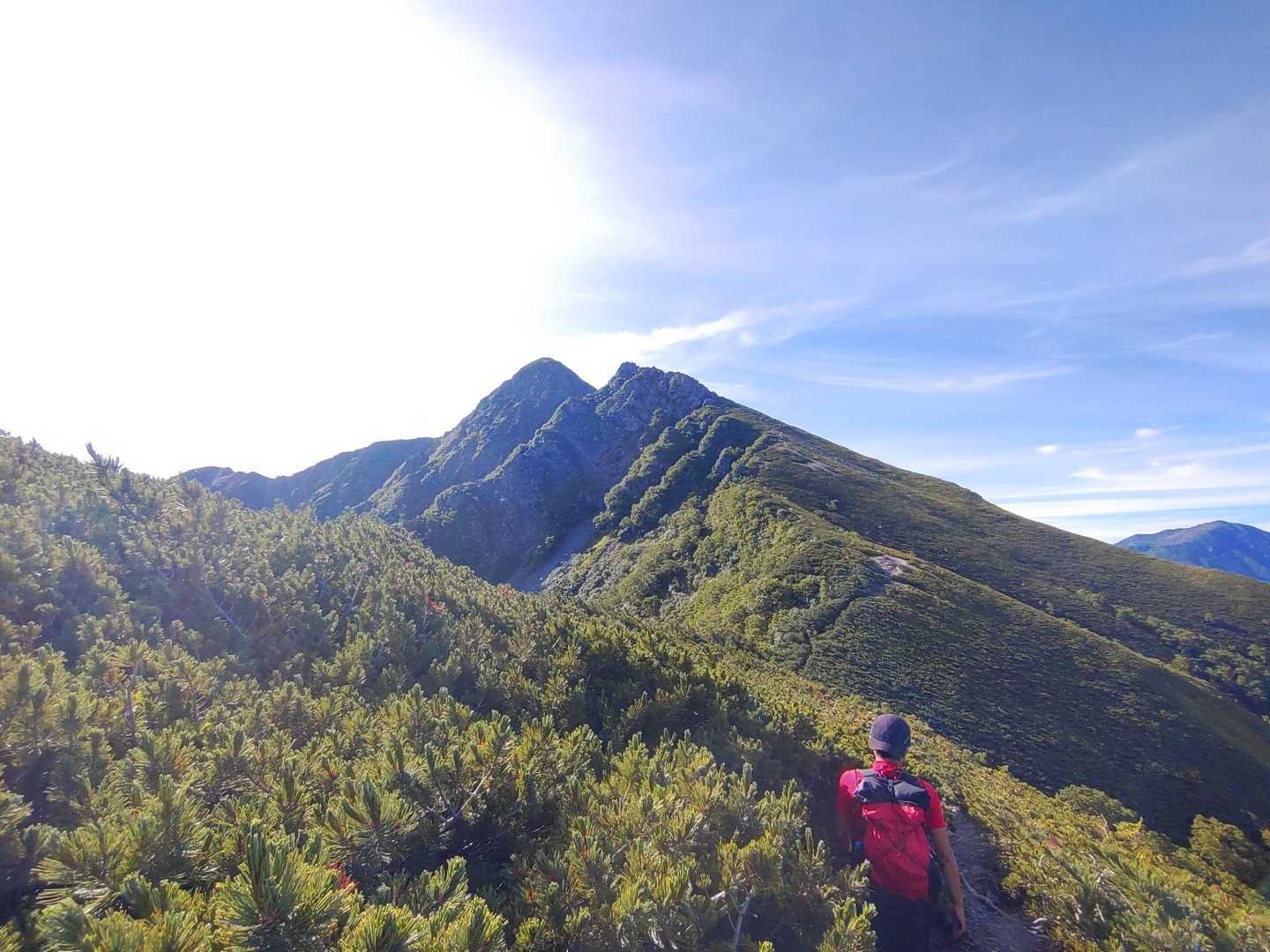 三伏山・本谷山・塩見岳・塩見岳（東峰）・烏帽子岳・前小河内岳・小河内岳 / brassicaさんの塩見岳・権右衛門山・蝙蝠岳の活動データ | YAMAP / ヤマップ