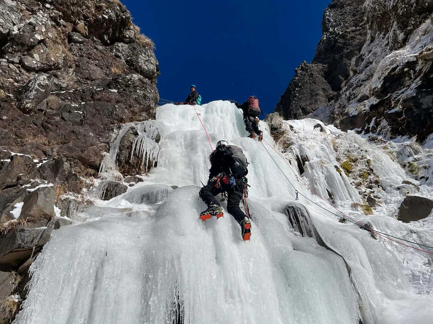 アイスクライミング🧊裏同心ルンゼ / ai🧸さんの八ヶ岳（赤岳・硫黄岳・天狗岳）の活動データ | YAMAP / ヤマップ