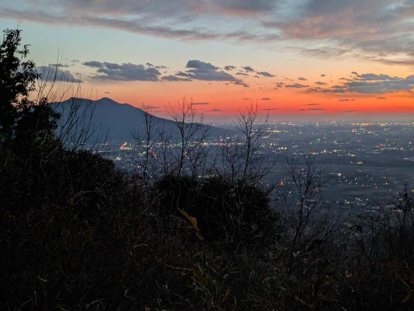 筑波連山を筑波北条から / 体じゅうげんさんの筑波山の活動データ | YAMAP / ヤマップ
