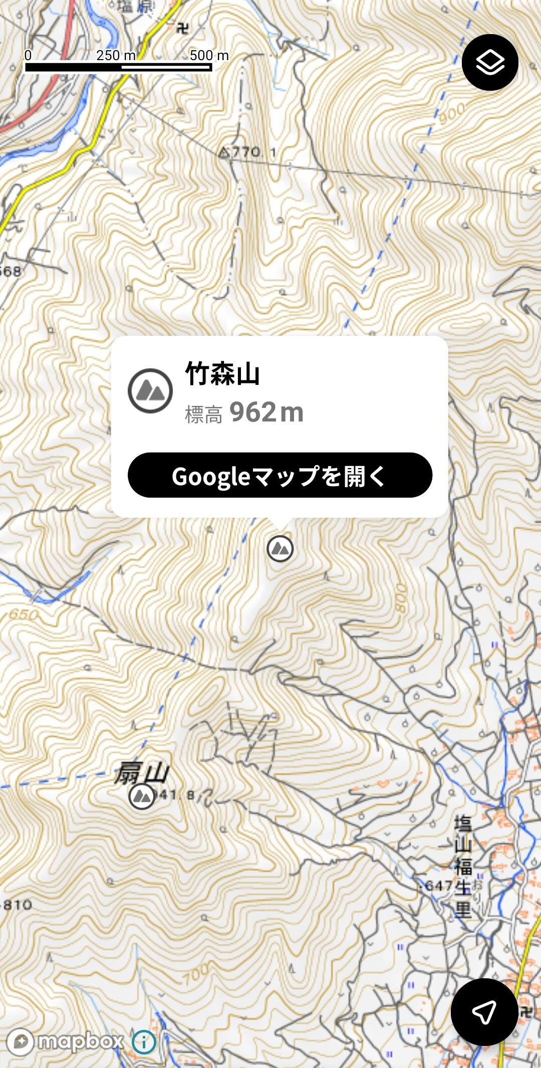 竹森山（甲州市塩山）が新規ランドマークに... / mt.8ninさんのモーメント | YAMAP / ヤマップ