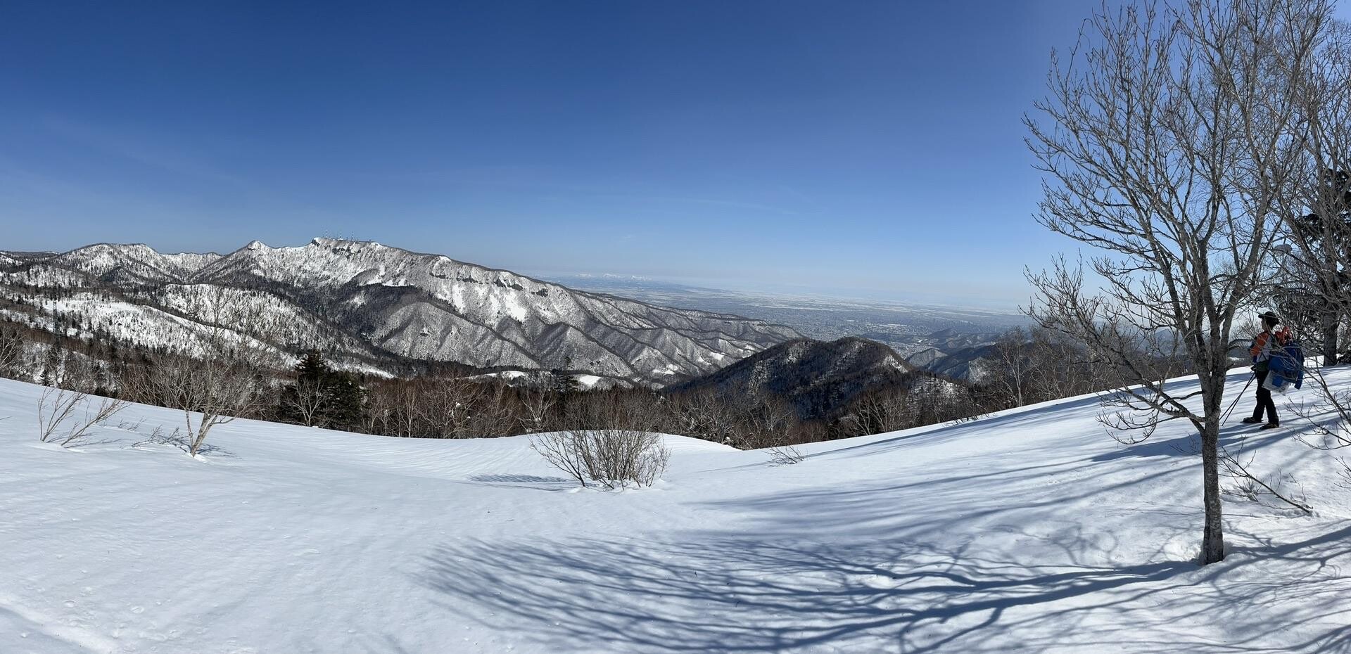 晩冬の阿部山峰越山発寒嶺 / minotさんの手稲山・奥手稲山の活動データ | YAMAP / ヤマップ
