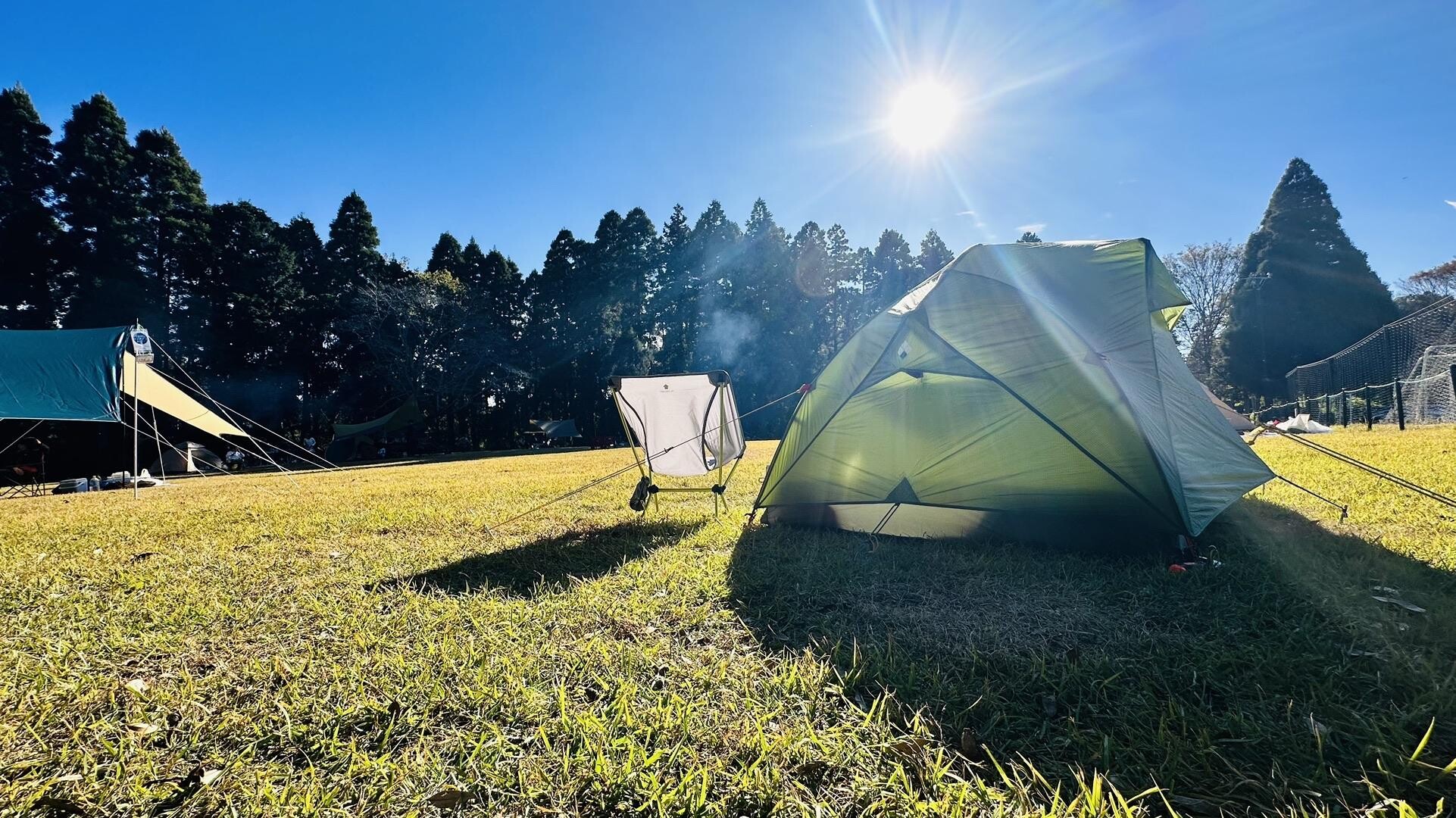 デイキャンプで山テント⛺️デビュー！／千葉市昭和の森フォレストビレッジ / otouさんの千葉市の活動データ | YAMAP / ヤマップ