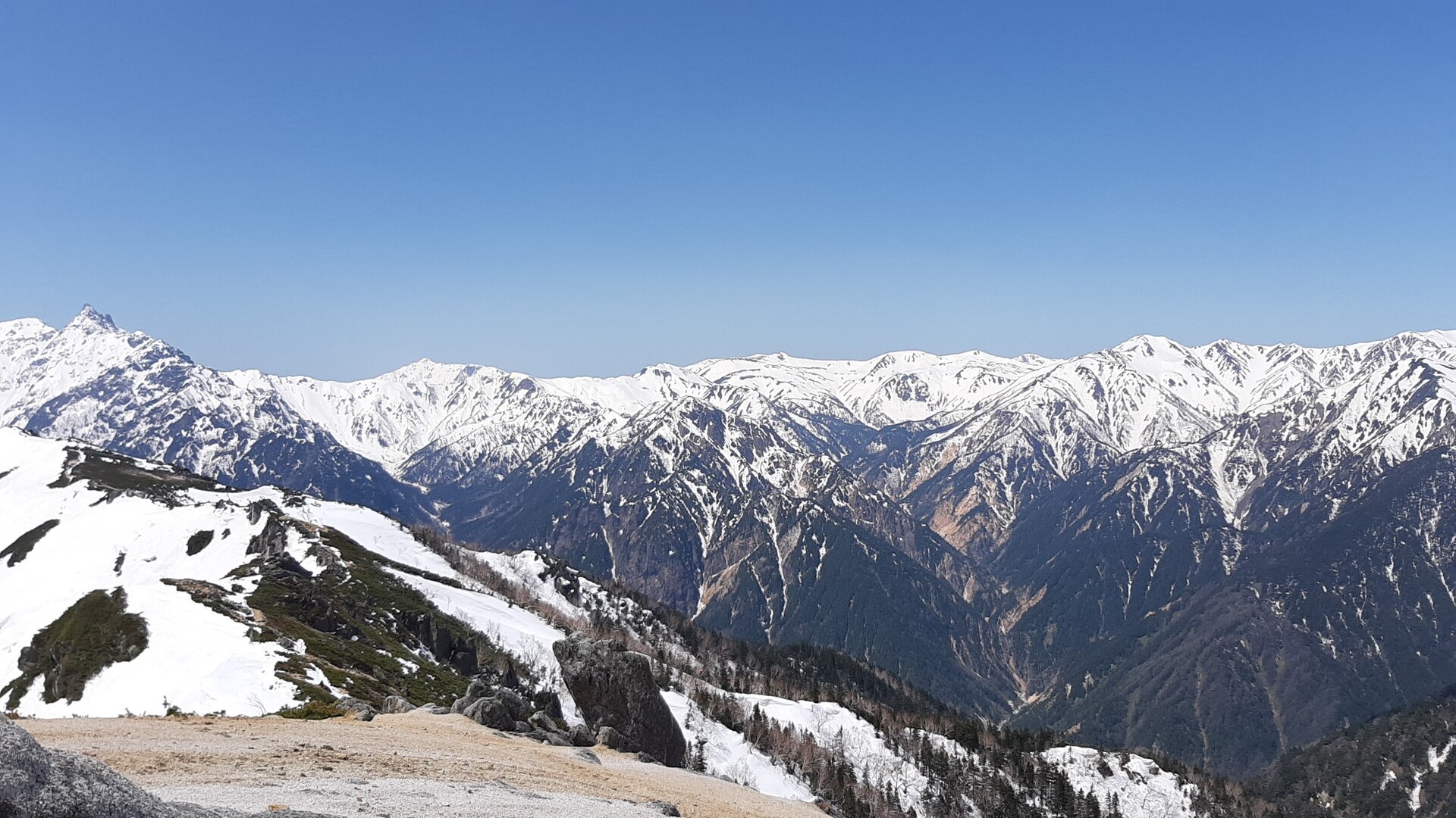 快晴☀️の裏銀(´ `*)ｱﾊﾊ / Tomさんのモーメント | YAMAP / ヤマップ