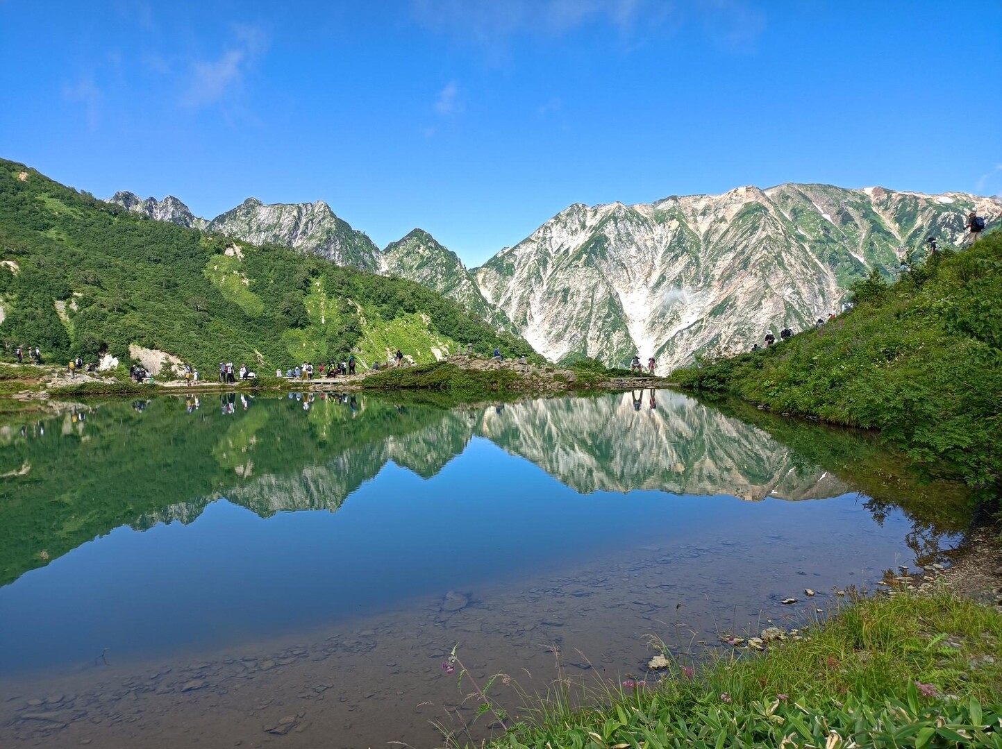 八方山・唐松岳 / APYキューイさんの鹿島槍ヶ岳・五竜岳（五龍岳）・唐松岳の活動データ | YAMAP / ヤマップ