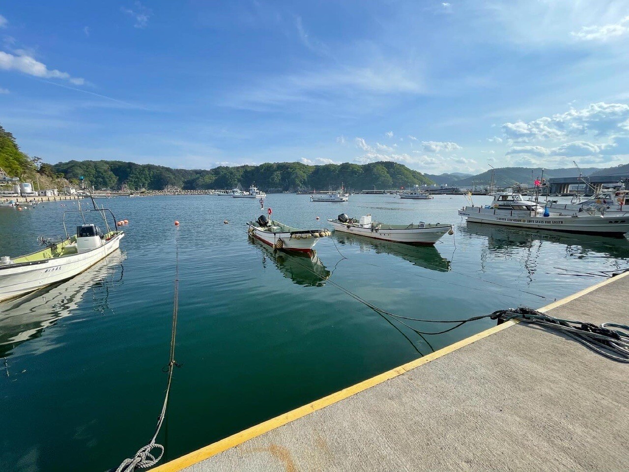 こんな綺麗な海で仕事しているけど桟橋の下... / Yudaiさんのモーメント | YAMAP / ヤマップ