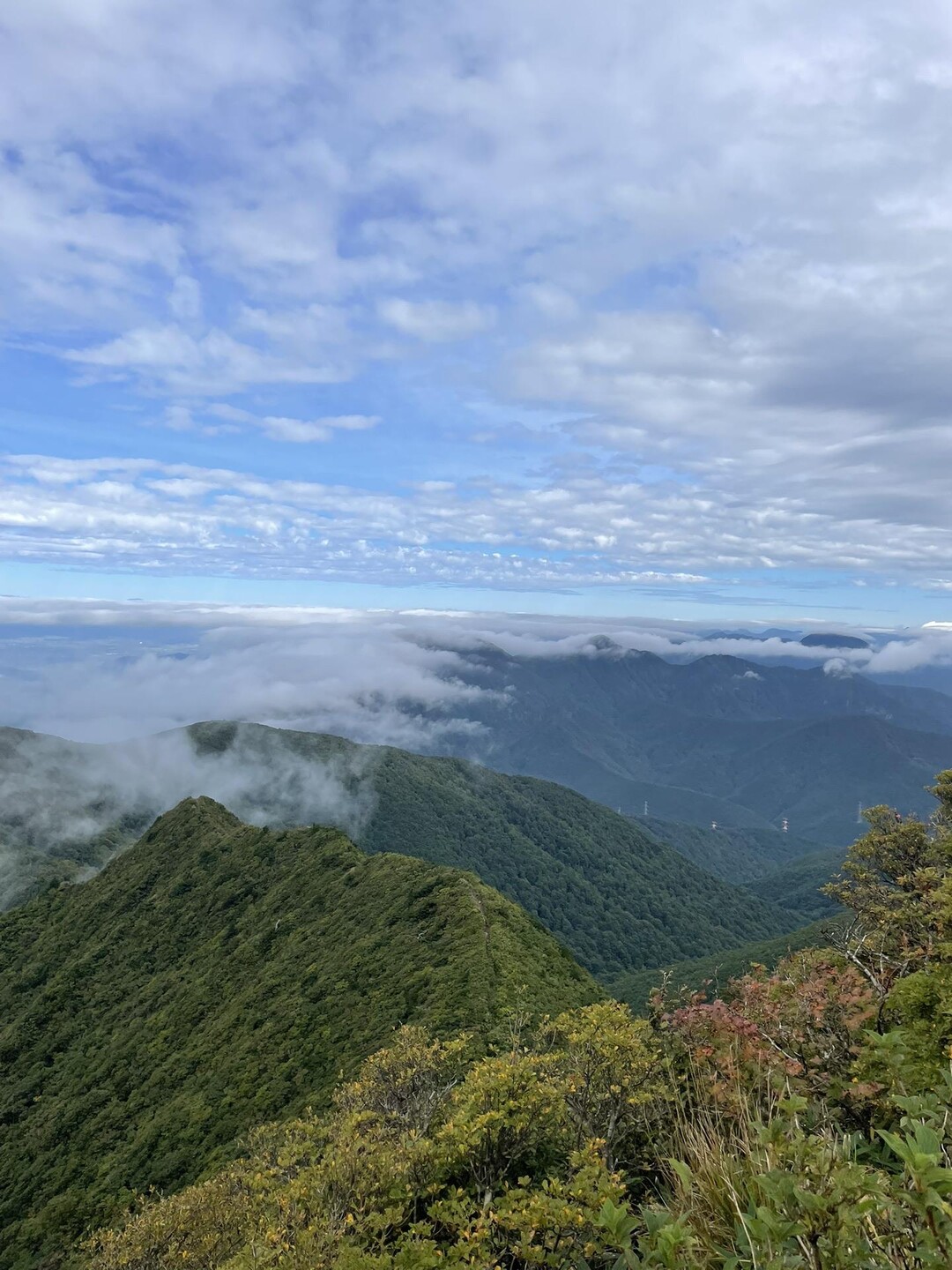 山形100名山⛰️山形神室と雁戸山GET / KJさんの面白山・神室岳・大東岳・雨呼山の活動データ | YAMAP / ヤマップ