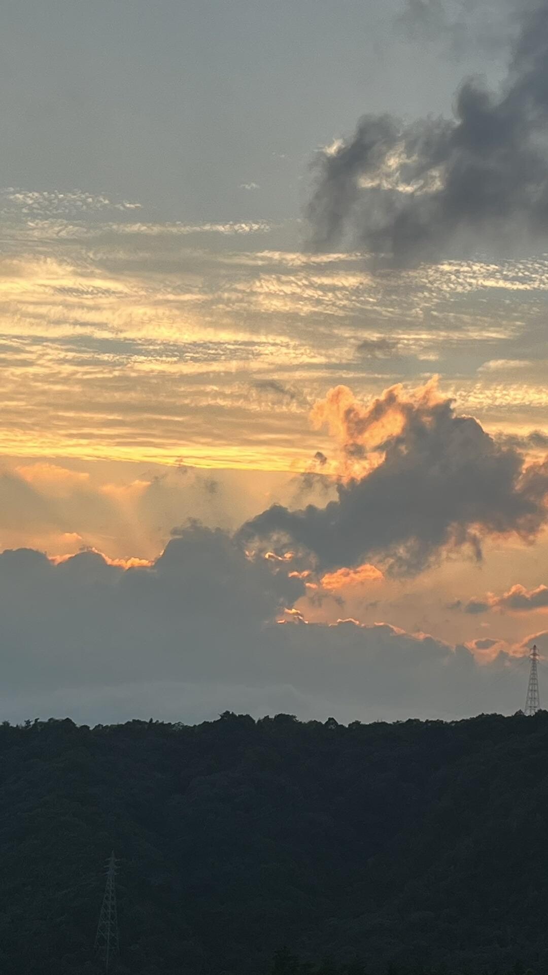 夕方の日浦山-2023-07-05 / PEZさんの呉娑々宇山・高尾山（広島県）・日浦山の活動データ | YAMAP / ヤマップ