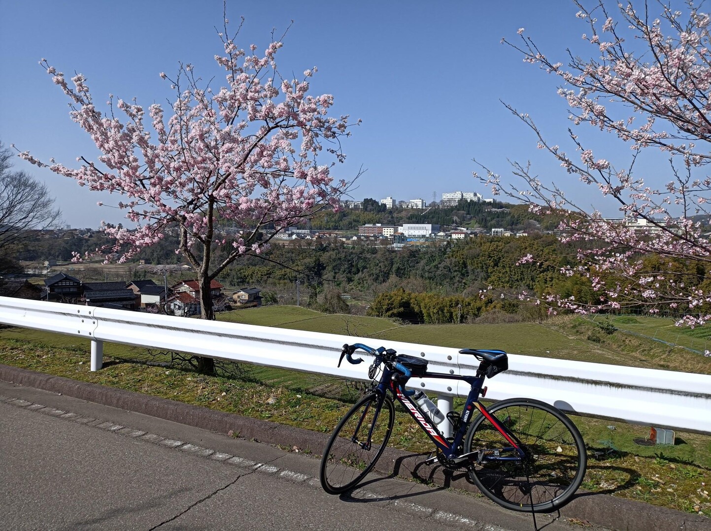 金沢サイクリング 🌸桜見ながらのポタリ... / APYキューイさんのモーメント | YAMAP / ヤマップ