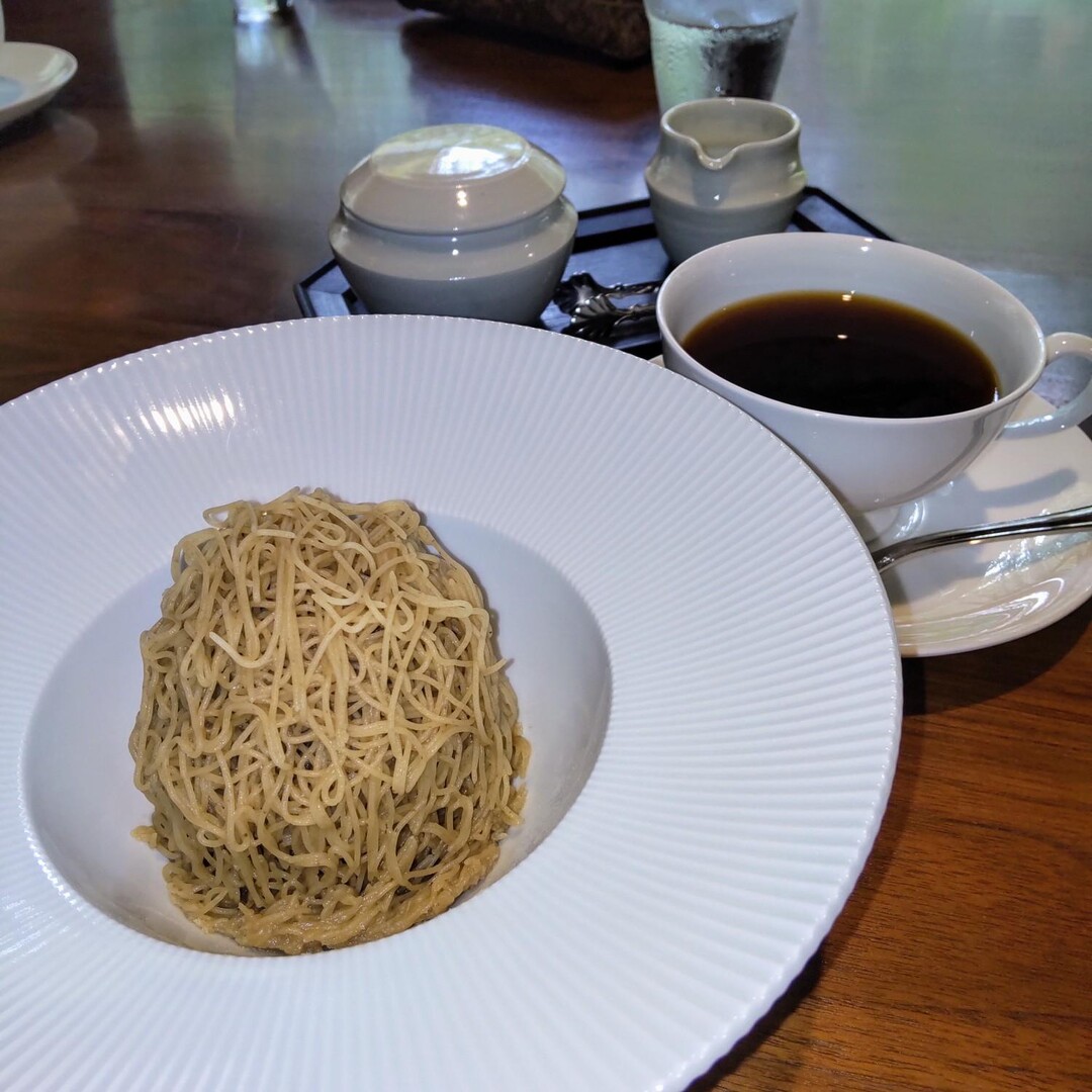 241027 茅乃舎、季節限定、モンブラ... / 鈍亀2号さんのモーメント | YAMAP / ヤマップ