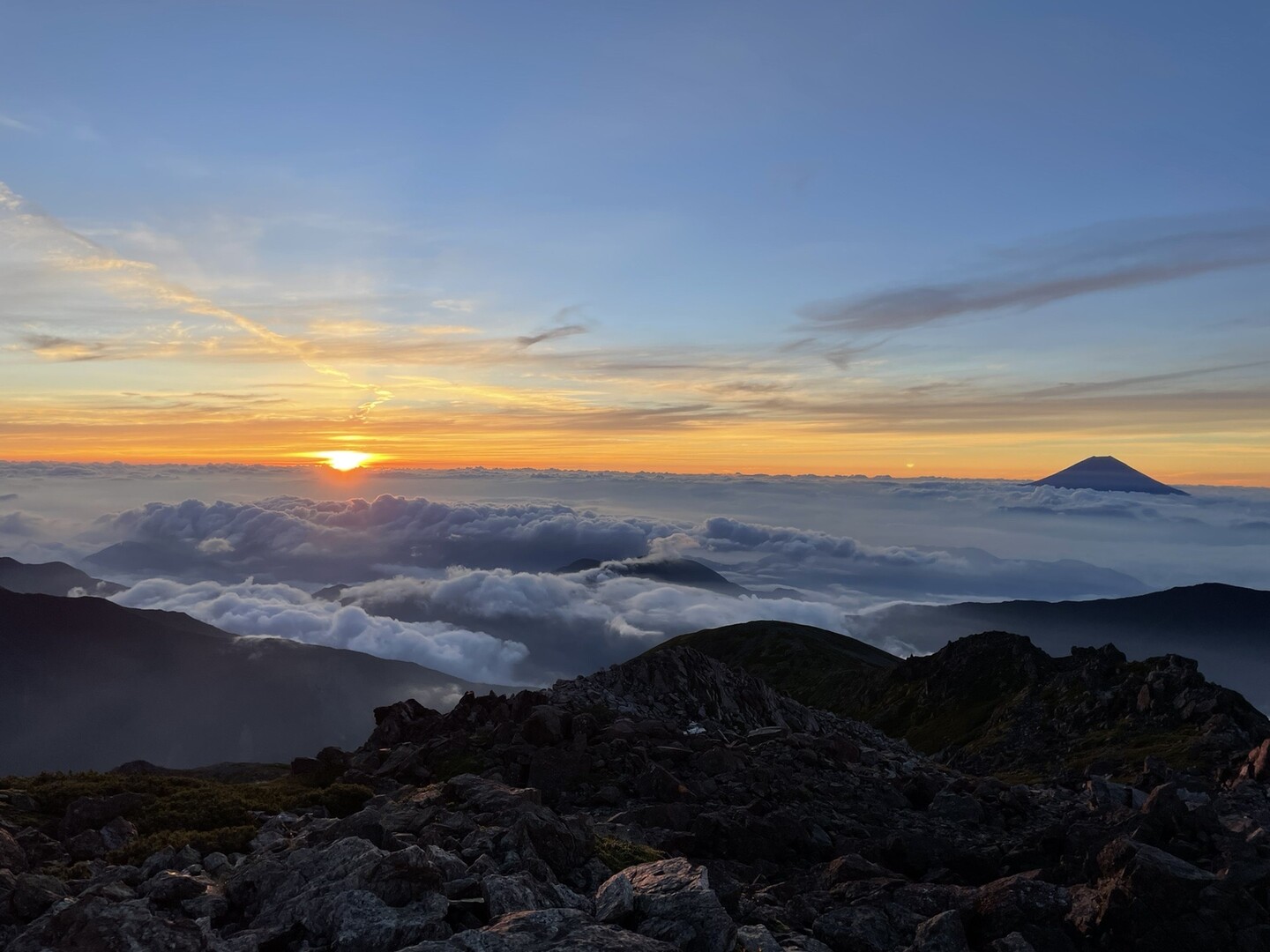 絶景の赤石岳・荒川三山縦走 / 山風さんの荒川岳・東岳（悪沢岳）・前岳・中岳・赤石岳の活動データ | YAMAP / ヤマップ