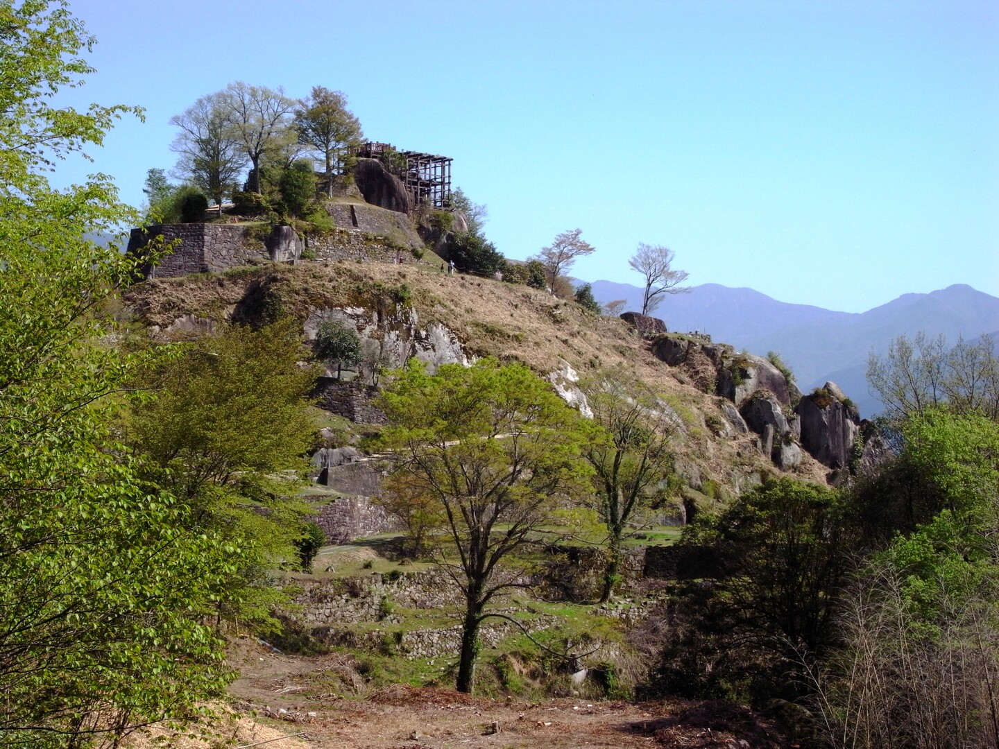 苗木城跡 山紫水明の絶景を望む / kamonmonさんの城山（苗木城跡）の活動データ | YAMAP / ヤマップ