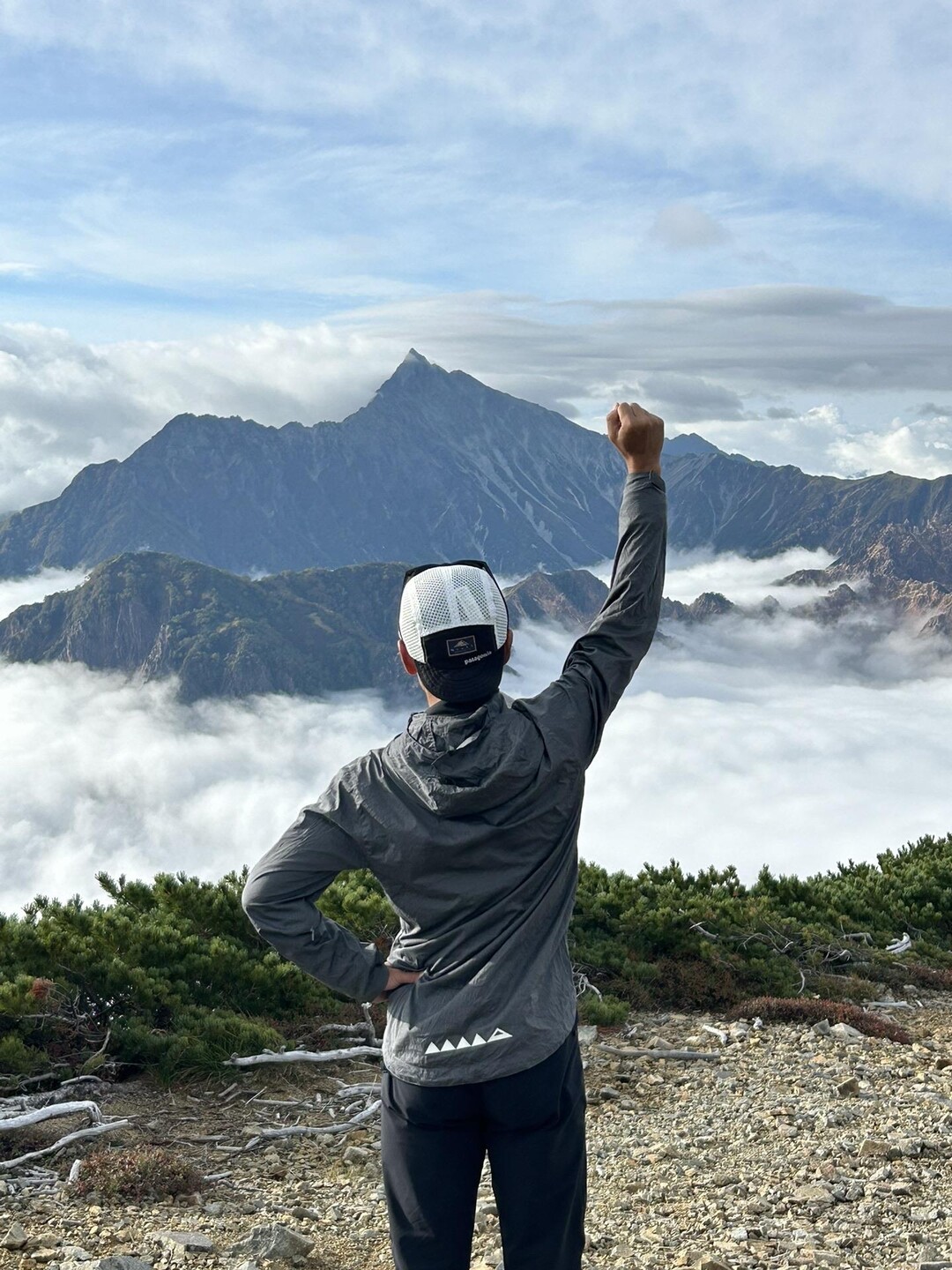 伊藤新道DAY3 竹村新道•南真砂岳•湯俣岳 / コナカイナナさんの水晶岳・薬師岳・黒部五郎岳・鷲羽岳・三俣蓮華岳・湯俣の活動データ | YAMAP / ヤマップ