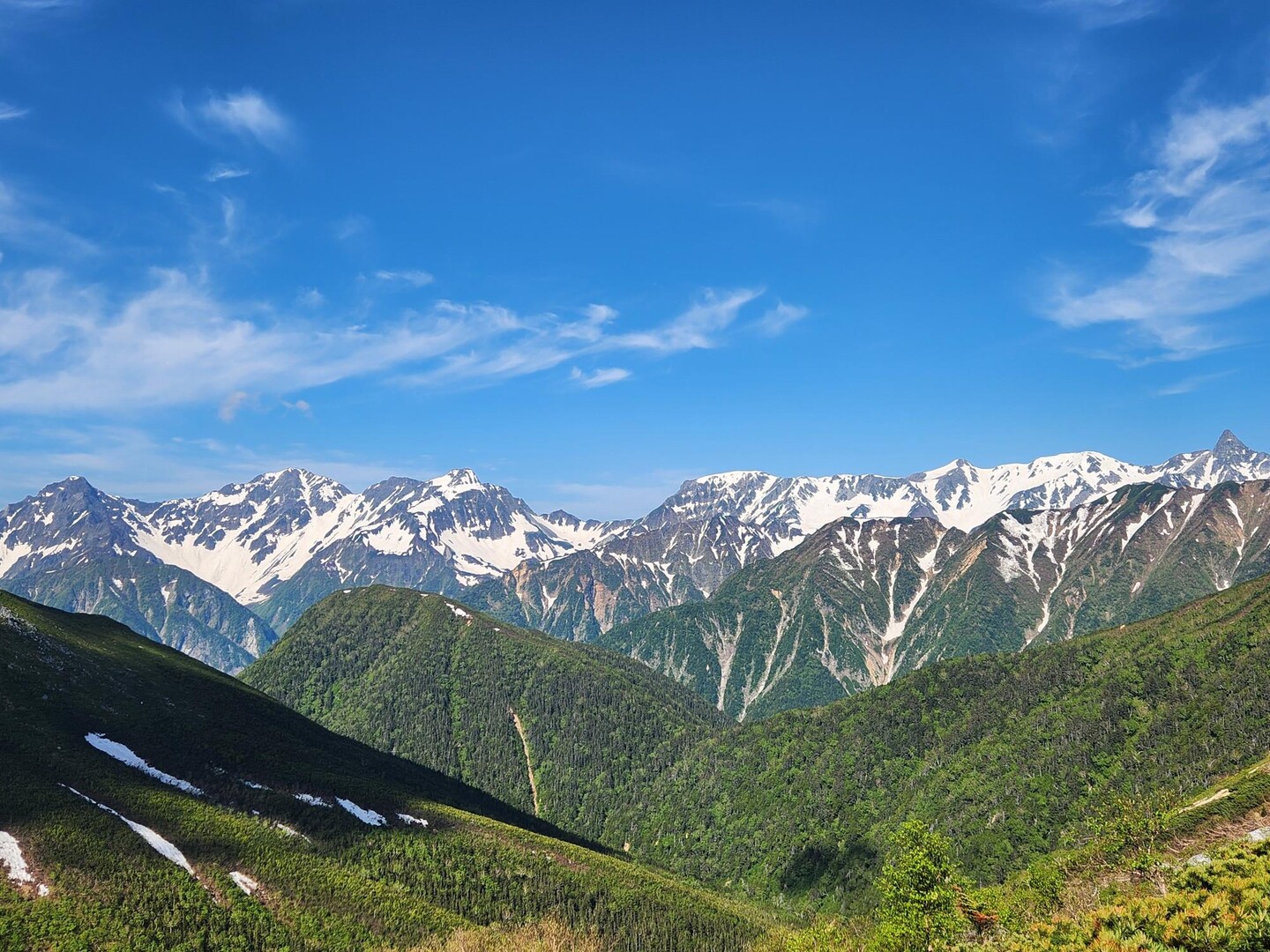 初夏のパノラマ銀座縦走 一ノ沢→中房温泉 / SUGAMIさんの常念岳・大天井岳・燕岳の活動データ | YAMAP / ヤマップ