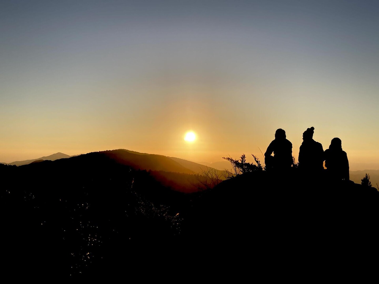 雷山 御正月 初日の出 / tack.macさんの雷山・井原山の活動データ | YAMAP / ヤマップ
