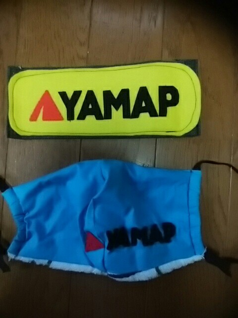 YAMAPロゴ入りマスクとステッカー作り... / たか😎(長崎から神戸へ)さんのモーメント | YAMAP / ヤマップ