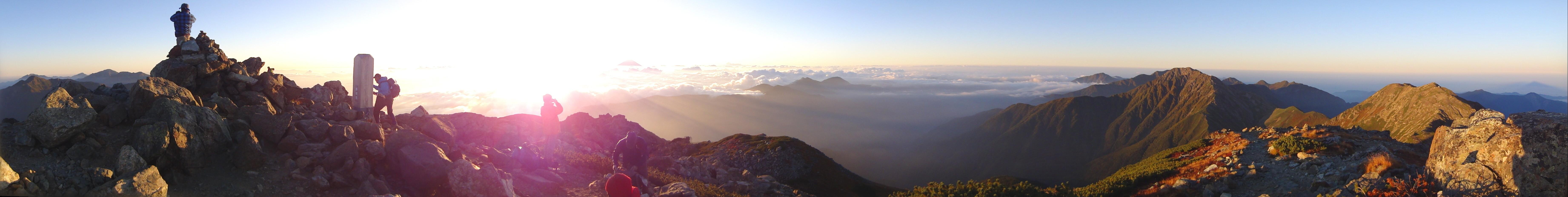 悪沢岳にて 2015.9.22 / ひろ(mayfair2)さんのモーメント | YAMAP / ヤマップ