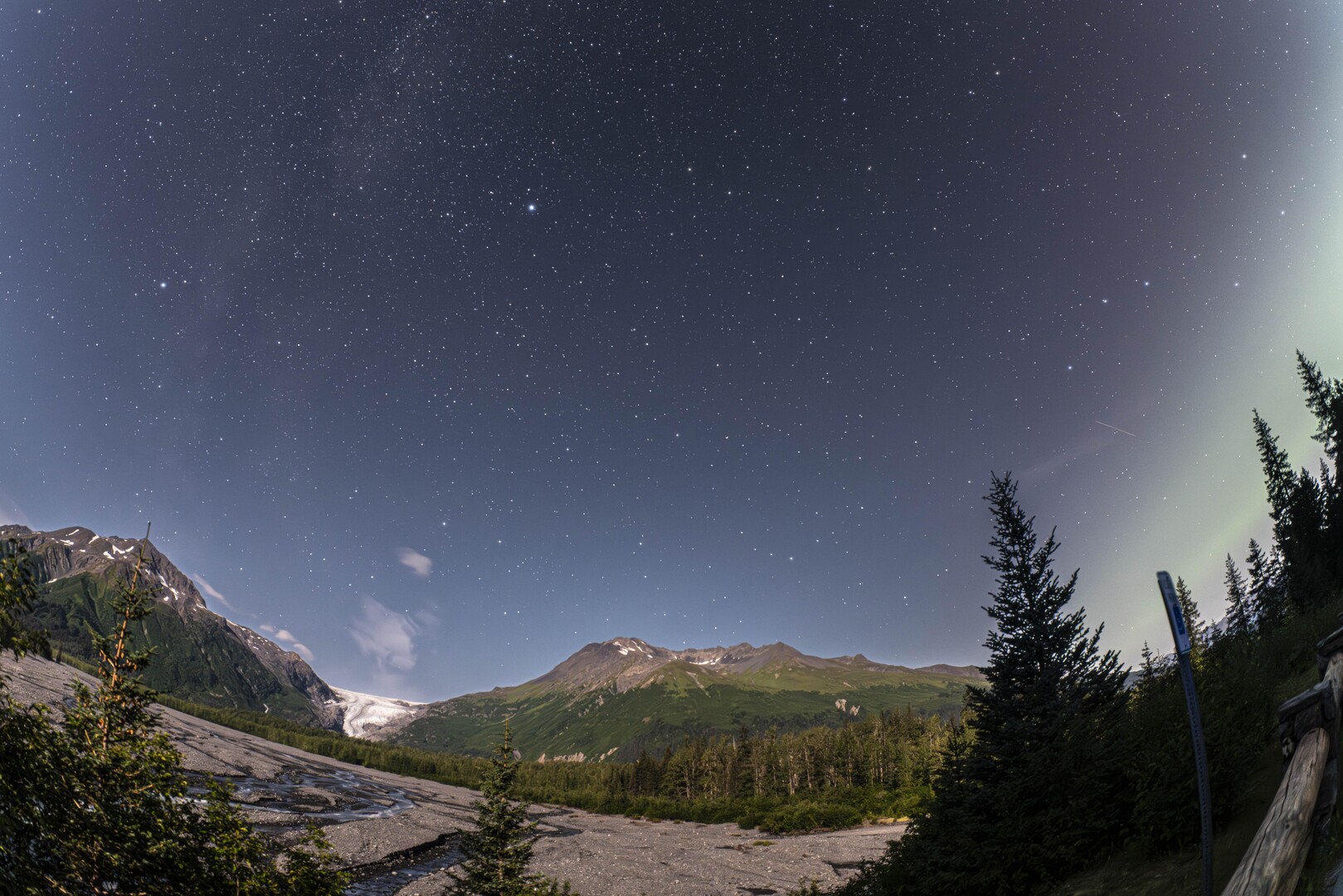 Milky Way & Northern Lights Kenai Fjords NP, Alaska -2024-08-23 / f512mspecialeさんのスワード（アラスカ州）の活動 ...