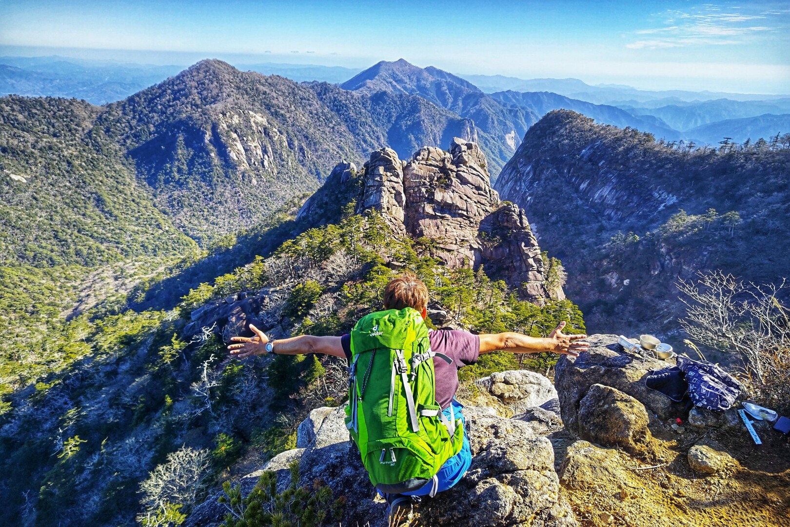 大崩山 / japoさんの大崩山・五葉岳・新百姓山の活動データ | YAMAP / ヤマップ