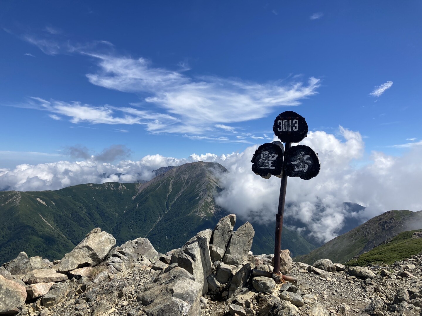 小聖岳・聖岳（前聖岳）・奥聖岳 / OSAさんの聖岳・大沢岳・光岳の活動データ | YAMAP / ヤマップ