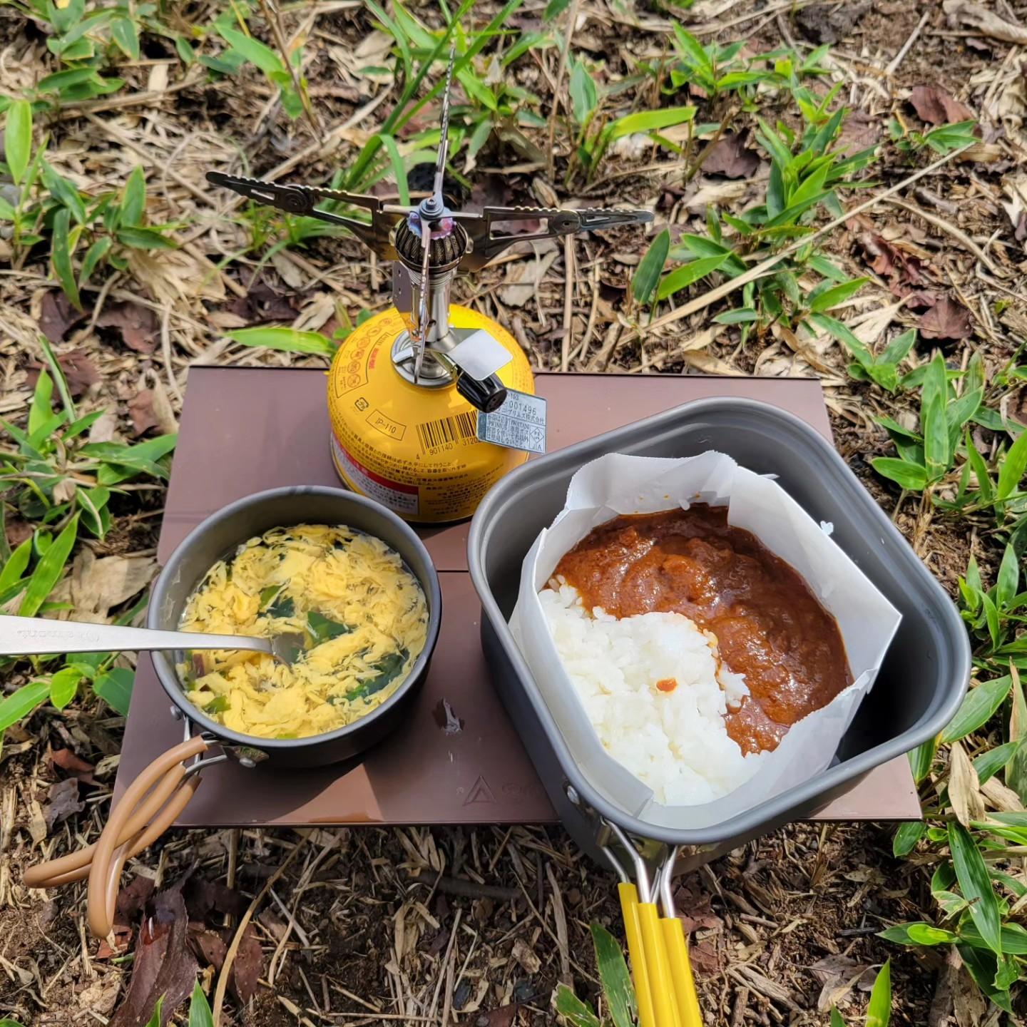 山カレー (切り抜き) https://... / NOMさんのモーメント | YAMAP / ヤマップ