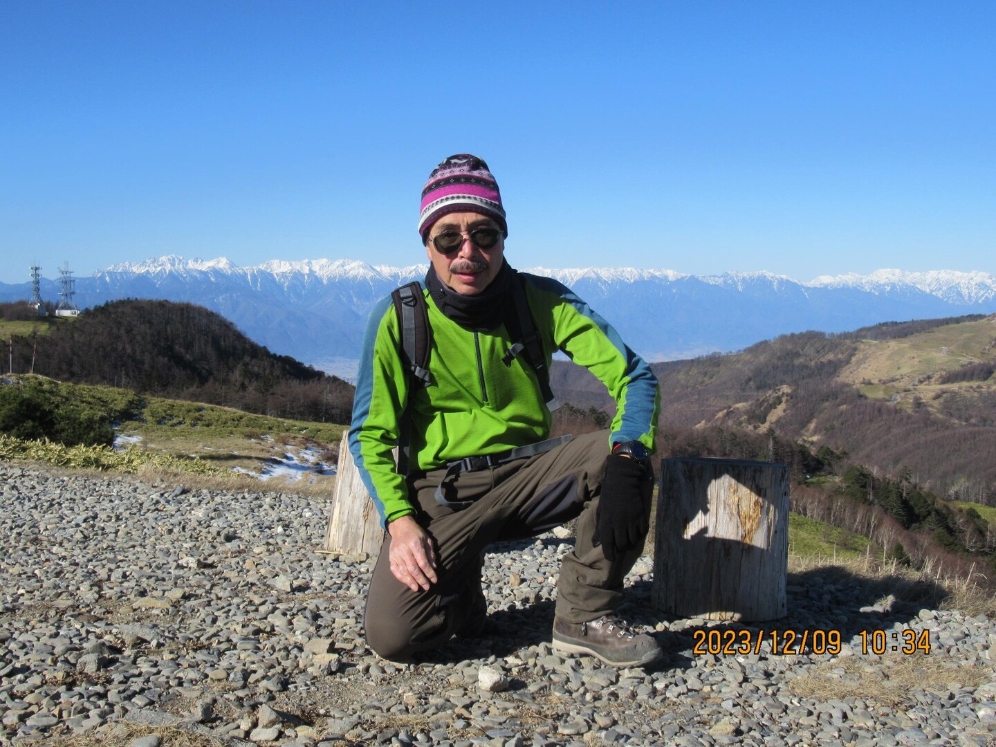 美ヶ原、R5.12.9 / yamayamaya さんの美ヶ原の活動データ | YAMAP / ヤマップ