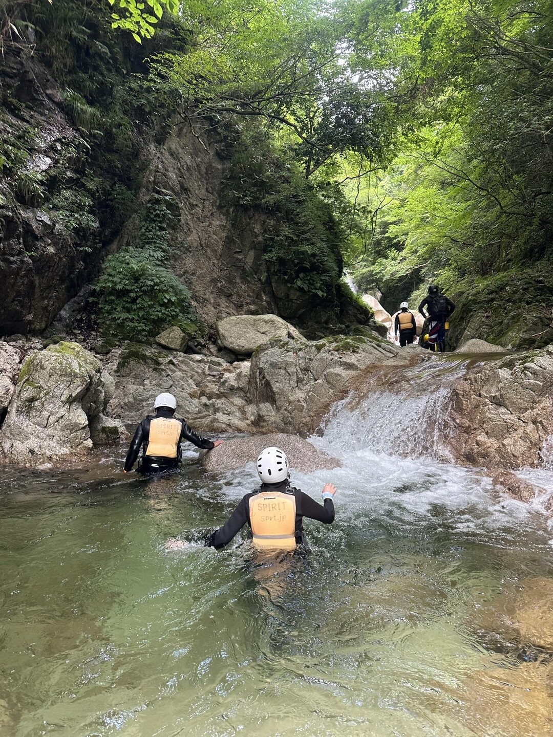 宇賀渓シャワークライミング / kaomi-ruさんのウォーキングの活動データ | YAMAP / ヤマップ