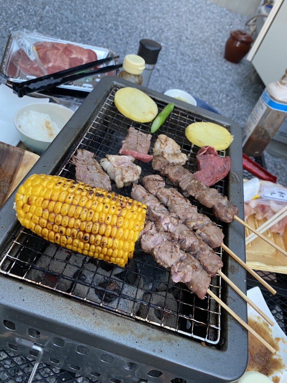 仕事から帰って来たら庭でBBQしてた〜 ... / よっちゃんさんのモーメント | YAMAP / ヤマップ