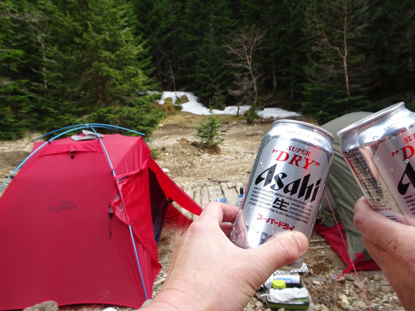 今年もテン泊始まります@オーレン小屋 / junjunさんの八ヶ岳（赤岳・硫黄岳・天狗岳）の活動データ | YAMAP / ヤマップ