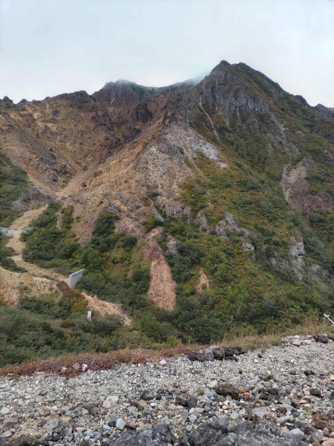剣が峰・朝日岳・1900m峰・三本槍岳 / デコ.ピンさんの茶臼岳（那須岳）・三本槍岳・赤面山の活動データ | YAMAP / ヤマップ