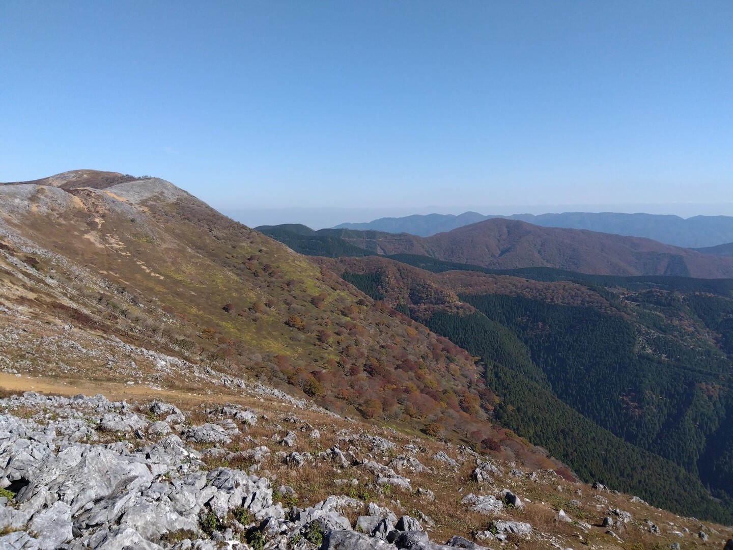 秋の霊仙山 / kurichanさんの霊仙山の活動データ | YAMAP / ヤマップ