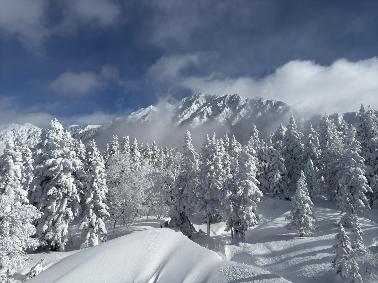 槍ヶ岳・穂高岳・上高地-2025-01-11 / TMKさんの槍ヶ岳・穂高岳・上高地の活動データ | YAMAP / ヤマップ