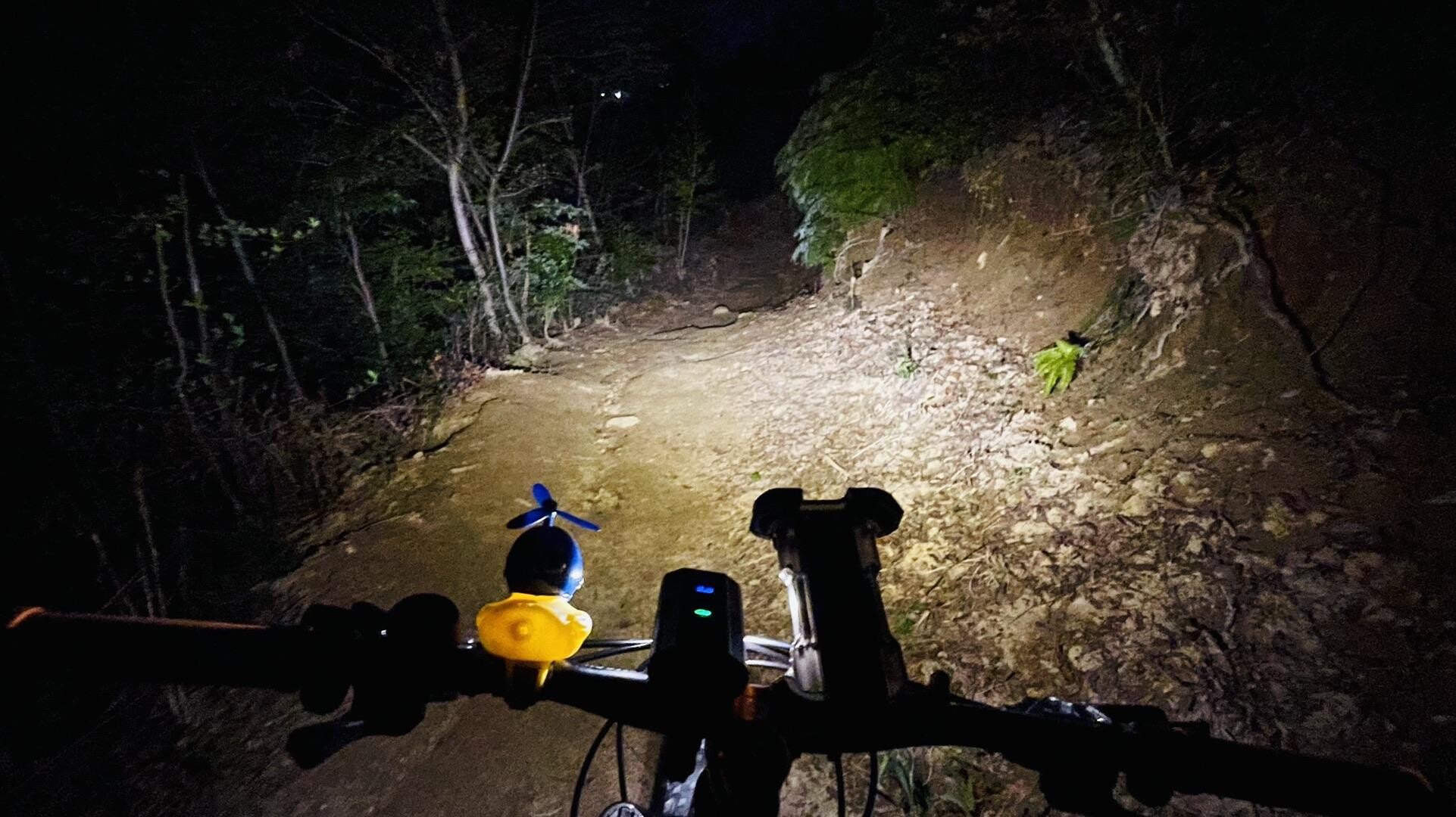 仕事帰りにナイトトレイルライド！！ 初め... / to-ruさんのモーメント | YAMAP / ヤマップ