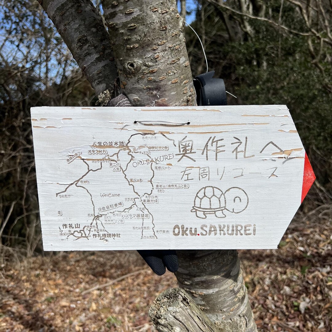 897ピーク・作礼山・作礼山東峰（権現山）ショートコース / EMさんの作礼山の活動データ | YAMAP / ヤマップ