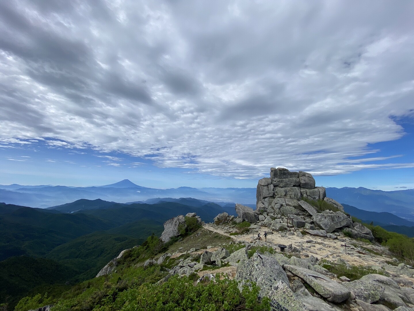 朝日岳・鉄山・金峰山（甲州御岳山） / wak-kunさんの瑞牆山・金峰山の活動データ | YAMAP / ヤマップ
