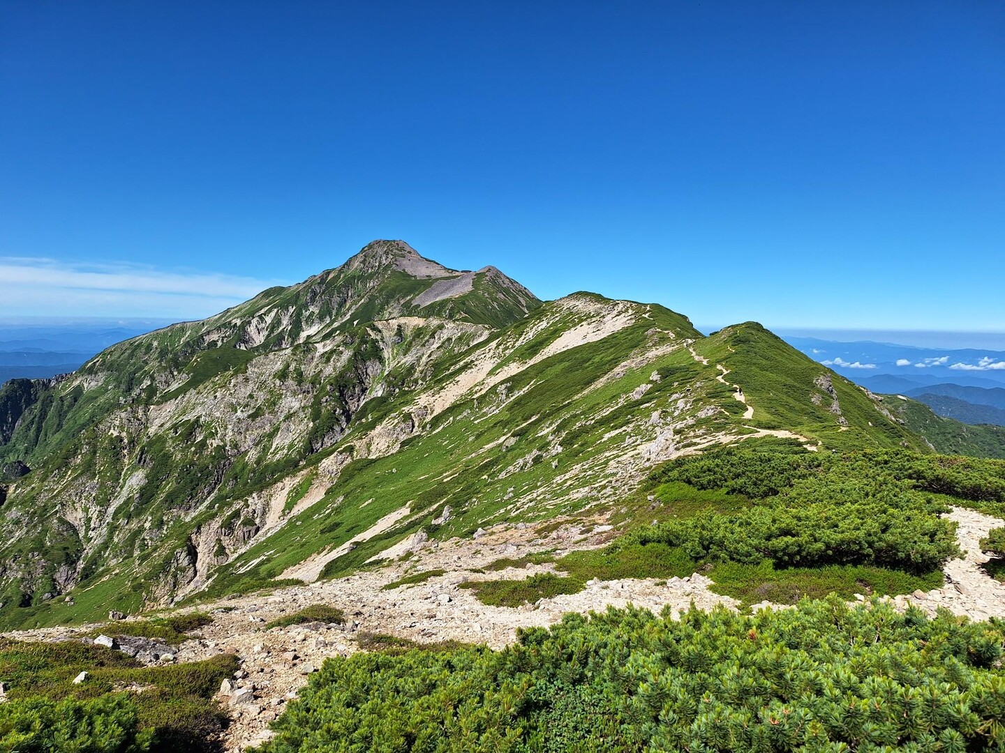 team cancer 🦀 夏真っ盛り☀️笠ヶ岳周遊縦走 / ヤマスギ6月まで出張中さんの槍ヶ岳・穂高岳・上高地の活動日記 | YAMAP / ヤマップ