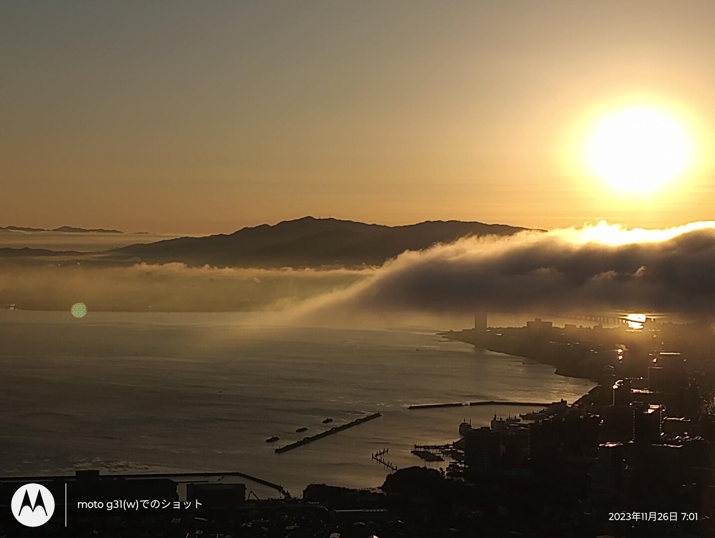 いやあっ凄かった 日の出は95点‥‥ / ふぁんきー.kix さんの京都一周トレイルの活動データ | YAMAP / ヤマップ