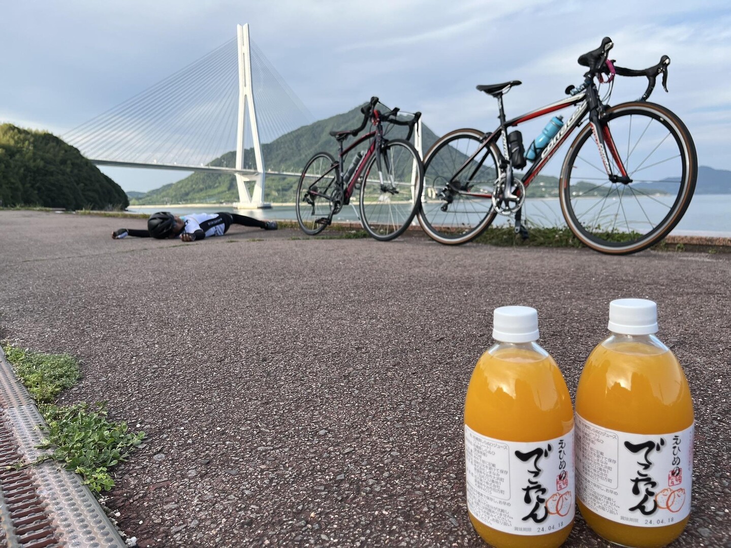 2023.6.4 大三島↔︎今治（白楽天）85.7km無謀ライド / ゆきずきんさんのサイクリングの活動データ | YAMAP / ヤマップ