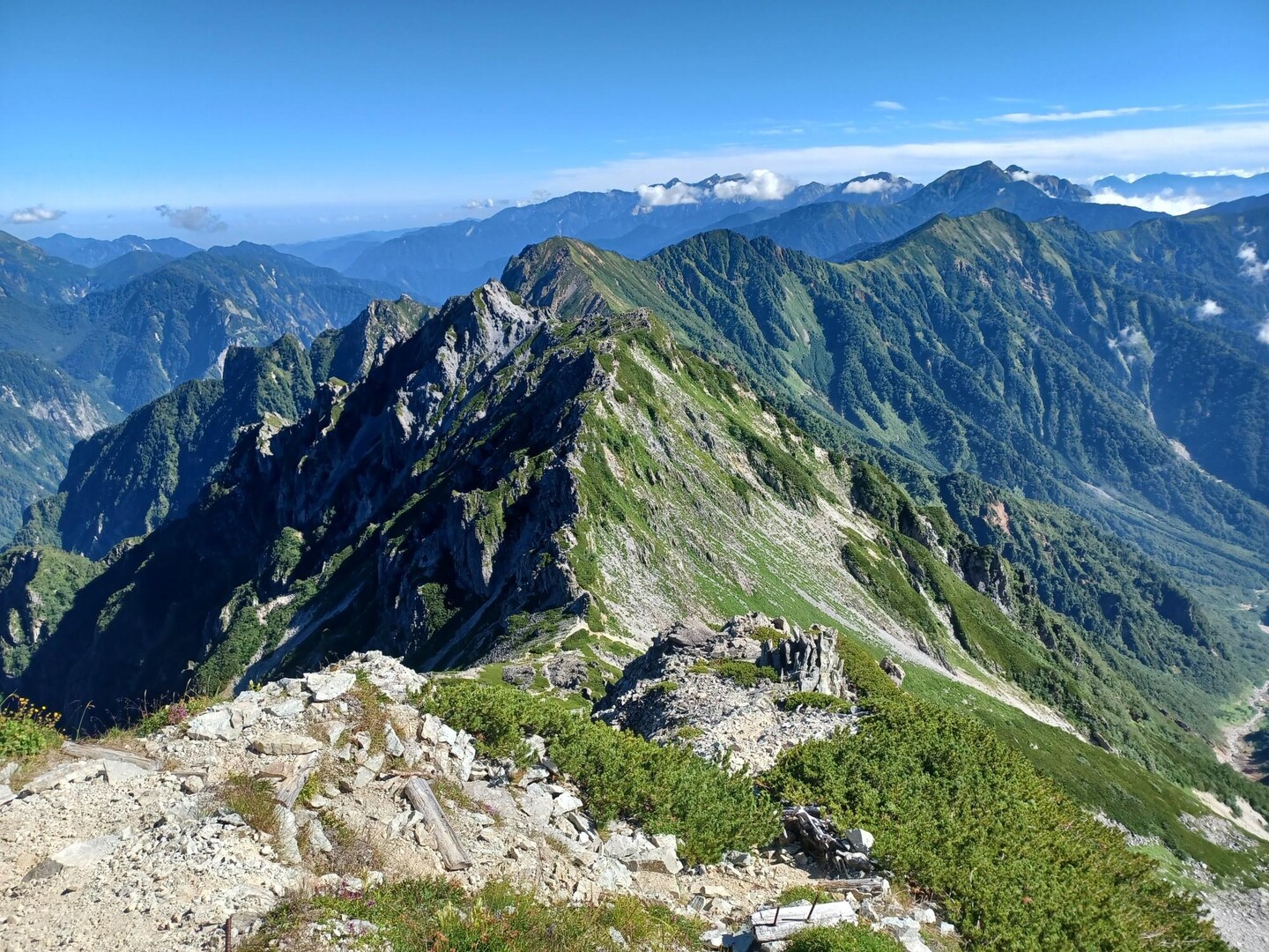 針ノ木岳 8.12 / moriさんのモーメント | YAMAP / ヤマップ