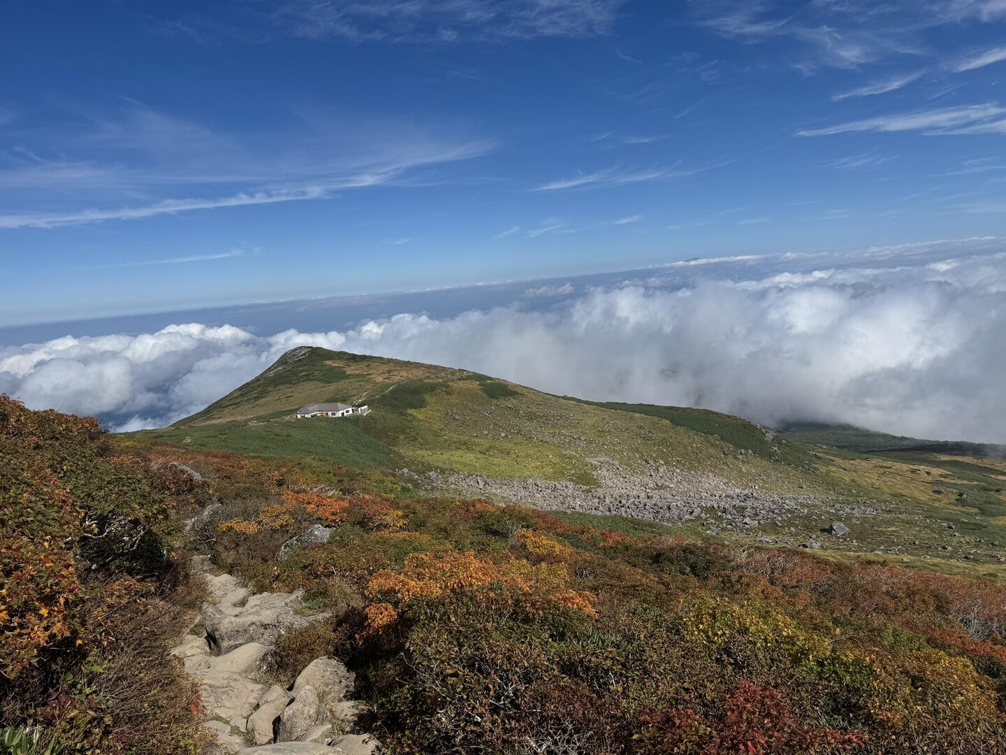 紅葉で賑わう月山 / saiさんの月山の活動データ | YAMAP / ヤマップ