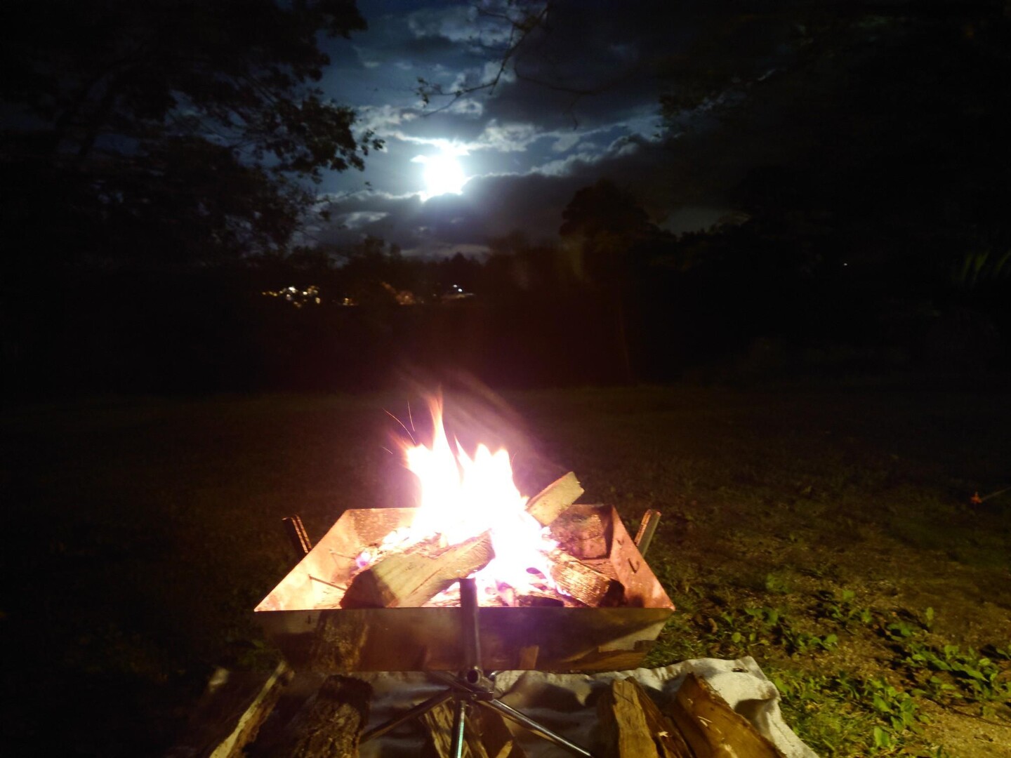 久しぶりのキャンプ⛺ 月が明るい🌕 / ともさんのモーメント | YAMAP / ヤマップ