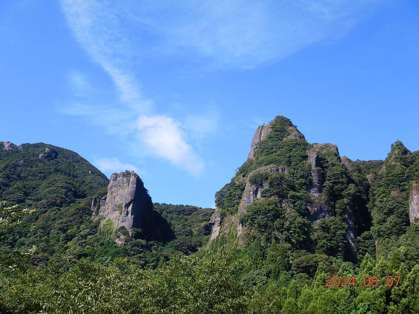 絶景の最強低山で疲労困憊🥵😱でも 黒髪山〜蛇焼山 有田町/武雄市-2024-8-7 / Ponさんの黒髪山・青螺山の活動データ | YAMAP / ヤマップ