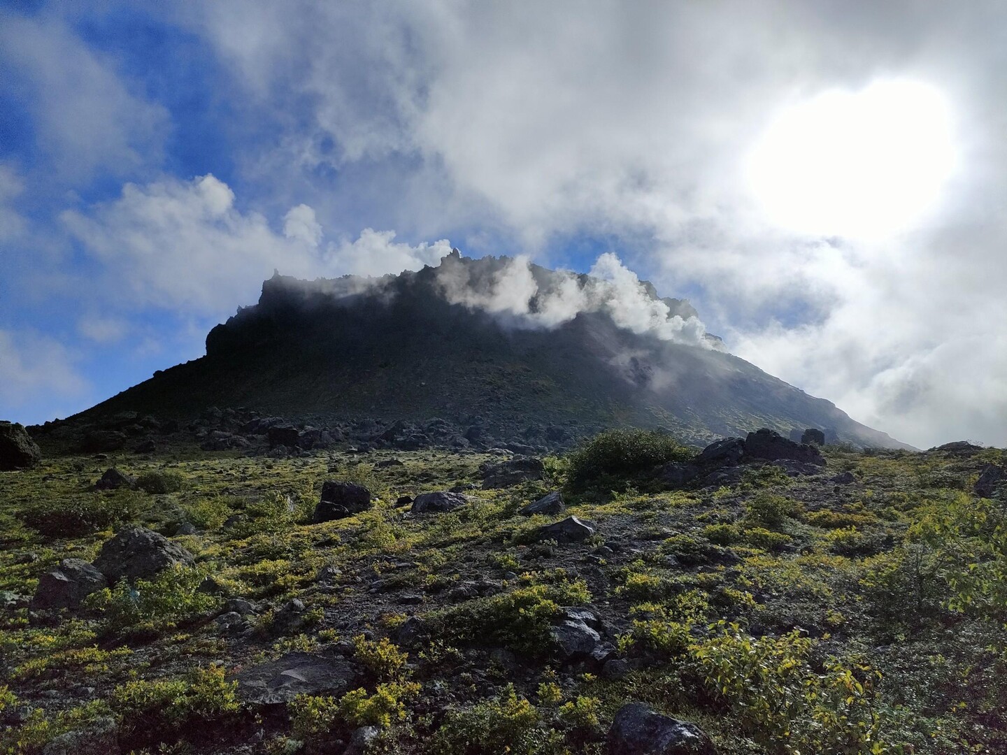 樽前山⛰朝活-2023-08-12 / sikasunさんの樽前山・風不死岳の活動データ | YAMAP / ヤマップ