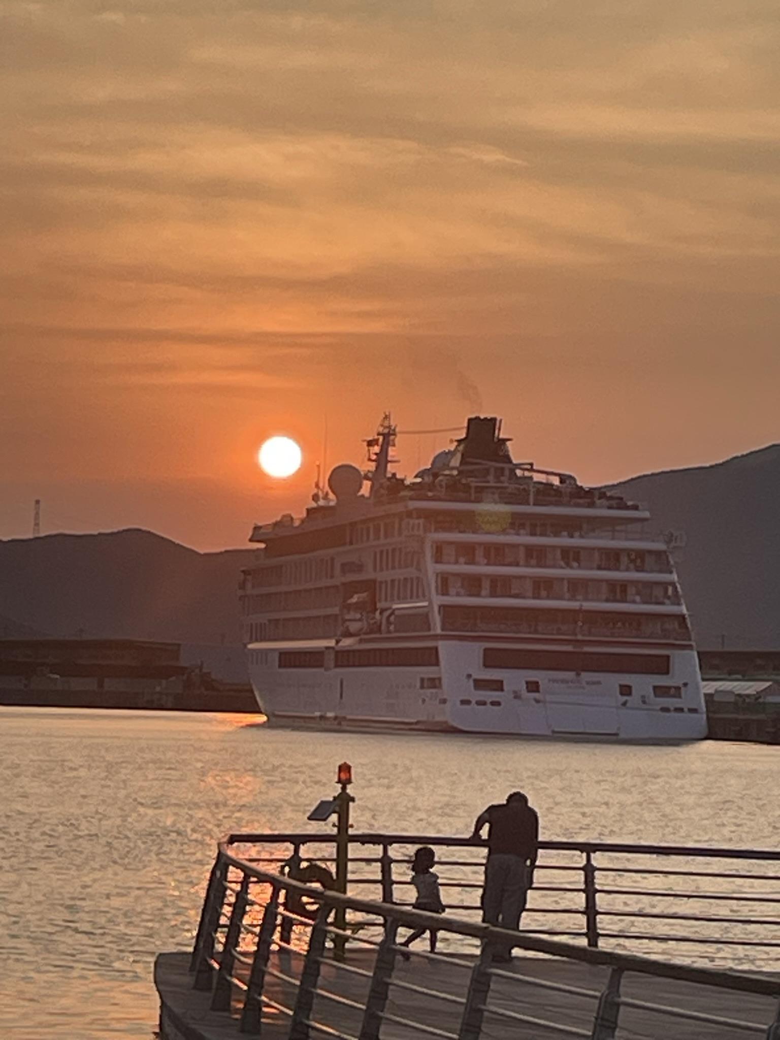 ハンセアティック・スピリット号敦賀港へ寄... / miniさんのモーメント | YAMAP / ヤマップ