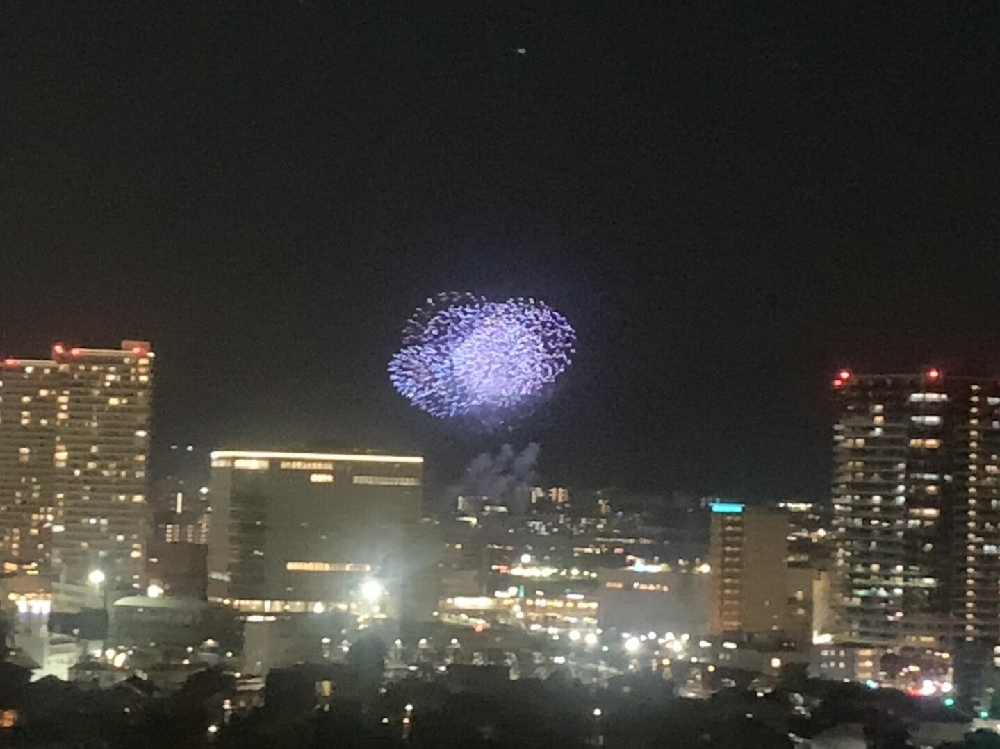 花火がみえました👀 ️ / masurinさんのモーメント | YAMAP / ヤマップ