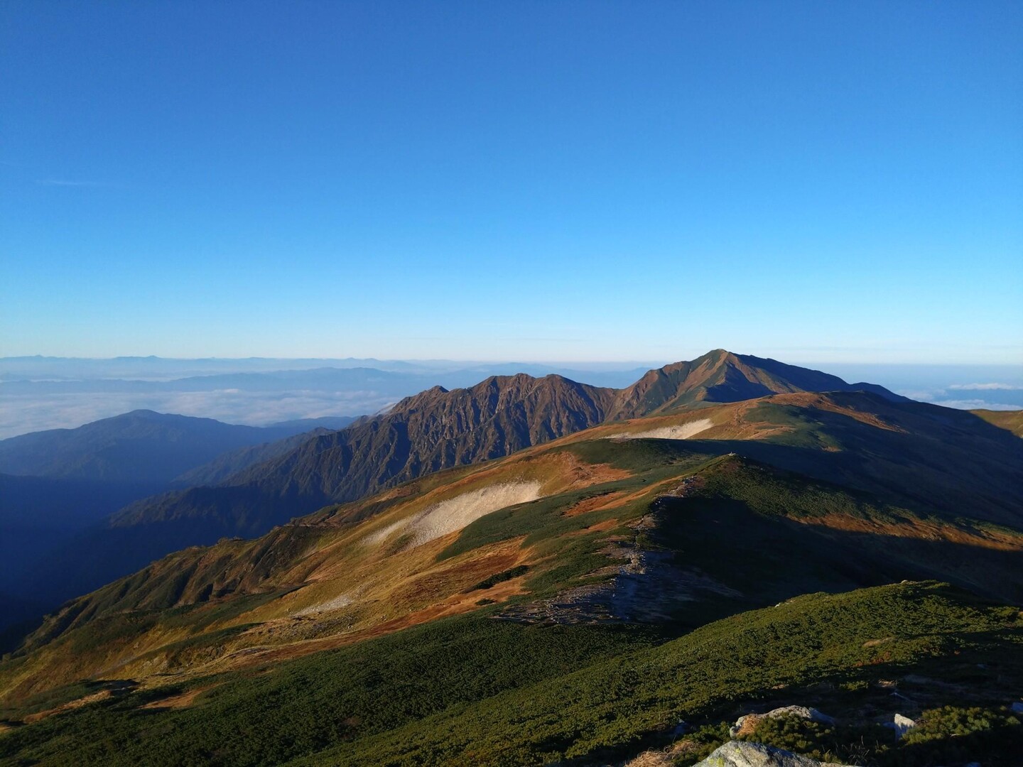 横峰・三国岳・種蒔山・草履塚・飯豊山 / sora178さんの飯豊山・大日岳・御西岳の活動データ | YAMAP / ヤマップ