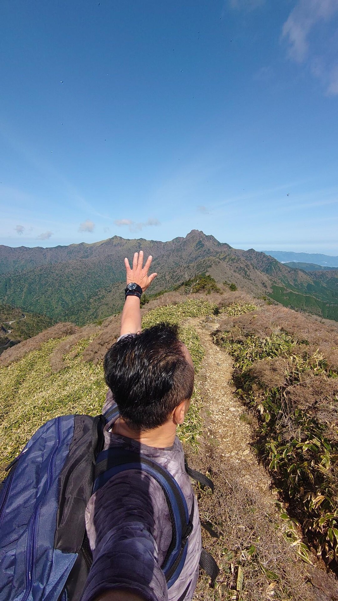 😌💚 岩黒山・手箱山・筒上山おさんぽ！ー20240428 / よっしーさんの石鎚山・堂ヶ森・二ノ森の活動データ | YAMAP / ヤマップ